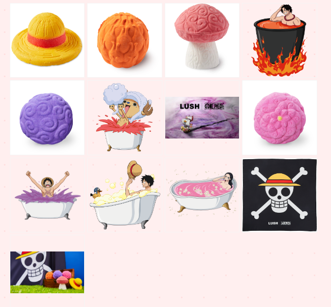 LUSH、『LUSH×ONE PIECE』コラボ！アニメ「ONE PIECE」の世界観あふれる限定商品を発売 – Trend Press ...